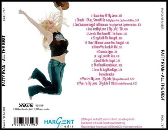 All The Best Patty Ryan - Ryan Patty | Muzyka Sklep EMPIK.COM