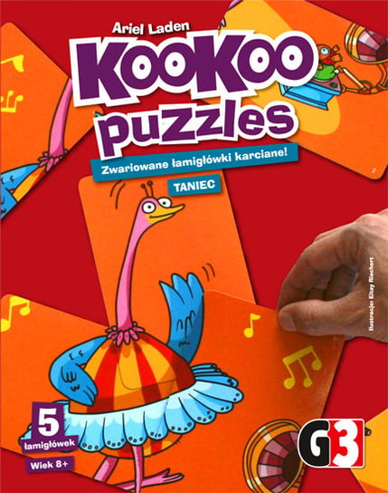 KooKoo Puzzles: Taniec, gra karciana, G3 - G3 | Sklep EMPIK.COM