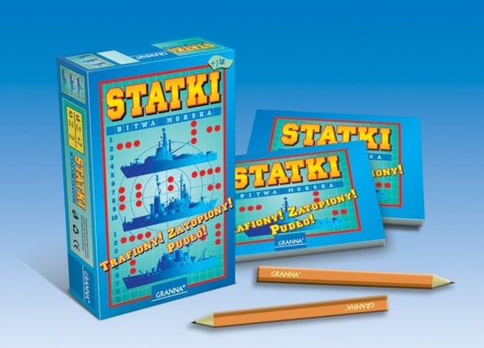 Statki, gra logiczna, Granna - Granna | Sklep EMPIK.COM