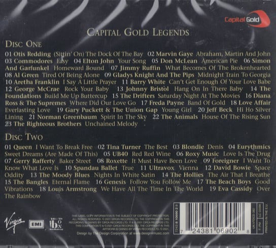 Capital Gold Legends - Various Artists | Muzyka Sklep EMPIK.COM
