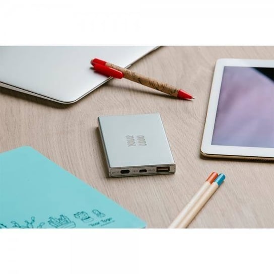 Power bank z podświetlanym logo 4000 mAh - IMPACTO GIFTS | Sklep EMPIK.COM
