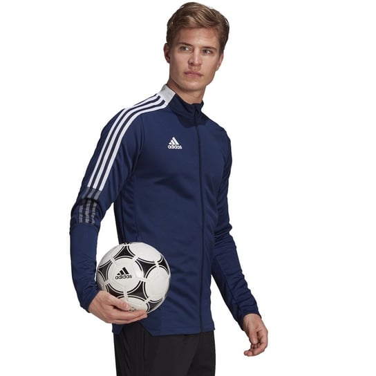 Adidas, Bluza sportowa męska, TIRO 21 Track Jacket GH4474, granatowy ...