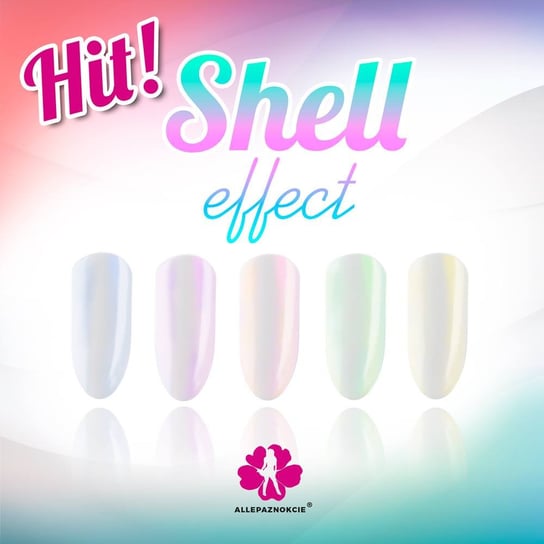Shell effect Nr 4 - efekt lustra na paznokciach | Sklep EMPIK.COM