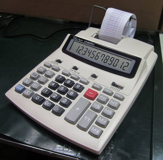 Kalkulator Vector LP-203TS II - 2-kolorowy wydruk - Vector | Sklep ...