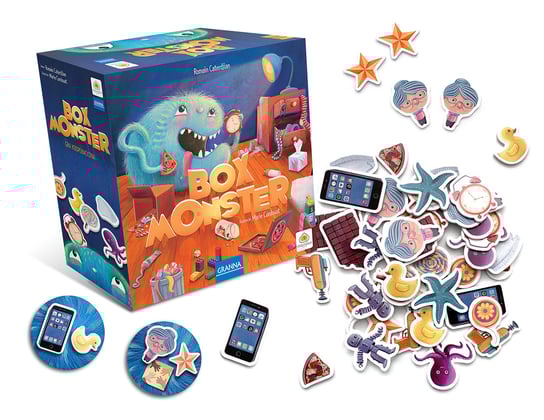 Box Monster, gra planszowa, strategiczna, Granna - Granna | Sklep EMPIK.COM
