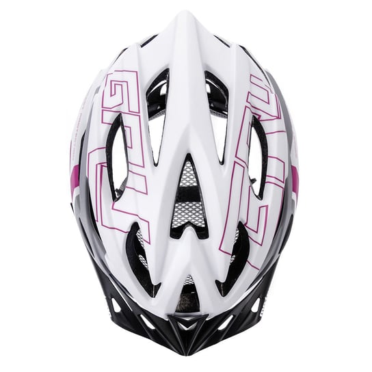 Kask rowerowy Meteor Gruver S 52-56 cm biały/szary/bakłażanowy - Meteor ...