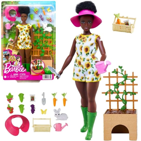 Mattel Lalka Barbie ogrodniczka z króliczkiem - Barbie | Sklep EMPIK.COM