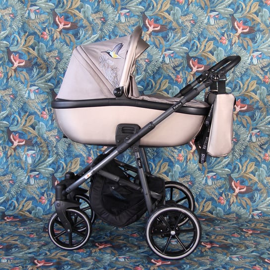 Wielofunkcyjny wózek dziecięcy 2w1 Toto Szampański - Retrus | Sklep EMPIK.COM