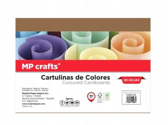 Blok Techniczny Mp A4 Brązowy 50 Kartek - MP Colors | Sklep EMPIK.COM