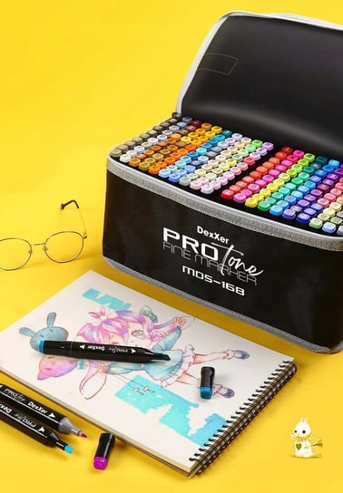 Protone Markery Alkoholowe Touch Zestaw Pro 168 Torba Etui Mds-168 ...