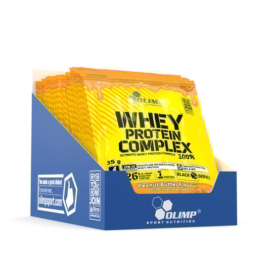 Olimp Whey Protein Complex 100% - 35 g - Masło orzechowe - Olimp ...