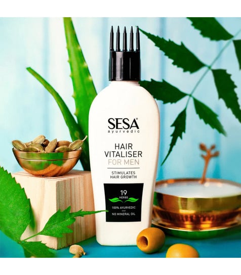 Sesa, Hair Vitaliser, dla mężczyzn na porost włosów z aplikatorem, 100 ...