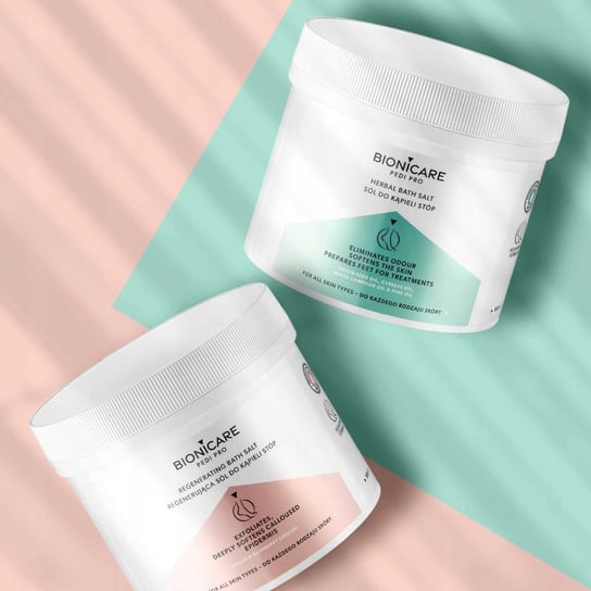 BIONICARE Pedi Pro Regenerująca sól do kąpieli stóp z olejem z pestek ...