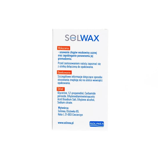 Solwax Active spray do uszu 15 ml. | Sklep EMPIK.COM