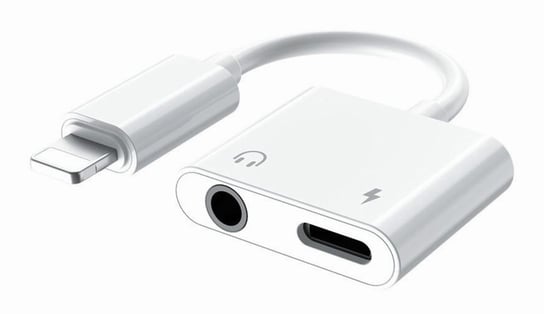 Adapter Iphone Lightning /Jack 3,5Mm + Lightning - PLATINET | Sklep ...