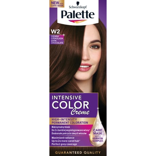 Palette, Intensive Color Creme, krem koloryzujący W2 - Ciemna Czekolada ...