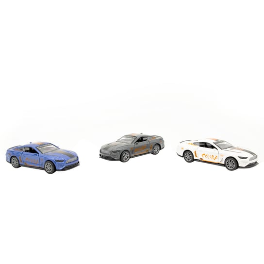 Autka Metalowe 1:32 Pull Back Z Otwieranymi Drzwiami - Icom | Sklep EMPIK.COM