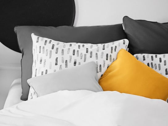 Poszewka Basic Szary 70 X 80 Cm - Mumla - Mumla | Sklep EMPIK.COM