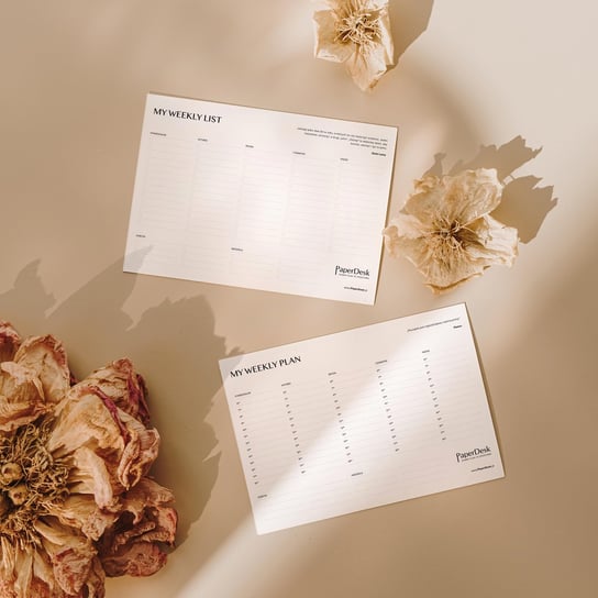 Tygodniowy Planner Z Cytatami W Wersji Harmonogram – Maxi Original ...