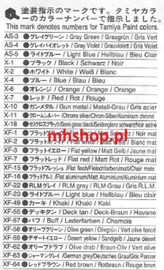 Tamiya 61063 1:48 Messerschmitt Bf 109 E-4/7 Trop - Tamiya | Sklep ...