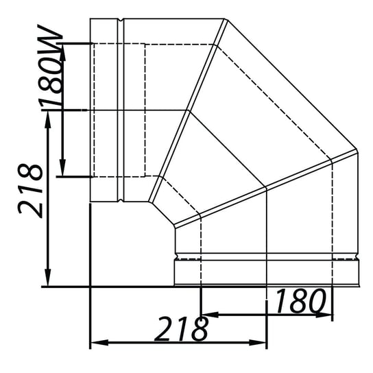Adam Dw Kolano 180 90° - Kratki | Sklep EMPIK.COM