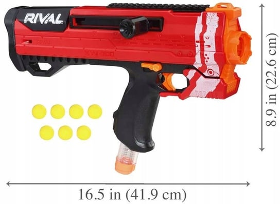 Nerf Rival Helios Xviii-700 Czerwony Wyrzutnia Hasbro - Nerf | Sklep ...