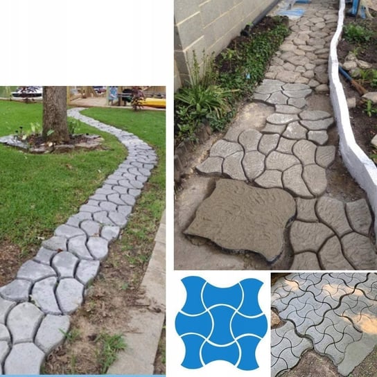 Forma Kamienia Kostki Brukowej Beton Matryca 50X50 - Kraftverk | Sklep ...