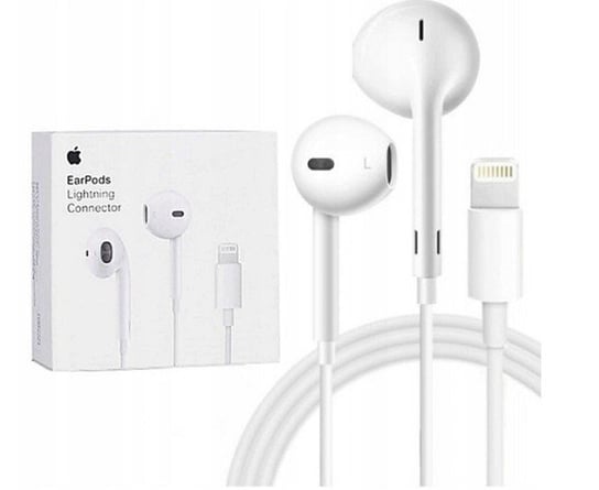 APPLE EARPODS SŁUCHAWKI LIGHTNING IPHONE 8 X XR 11 12 13 14 - Apple ...