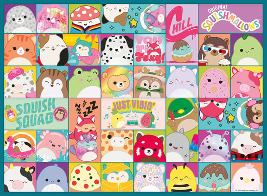 Ravensburger, puzzle 2D, XXL, Squishmallows, 100 el. - Ravensburger ...