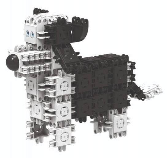 Clicformers Klocki Edukacyjno - Konstrukcyjne - Zestaw Psy 123 Elementy ...