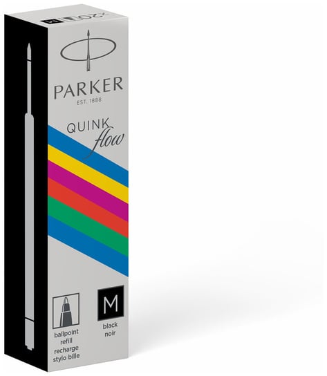 Wkład Do Długopisu Quinkflow Czarny Parker - PARKER | Sklep EMPIK.COM