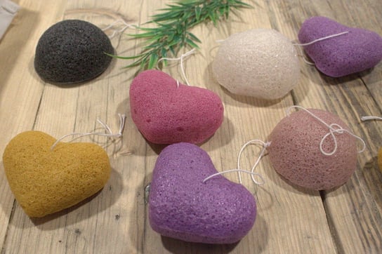 Ancient Wisdom, Gąbka konjac serce, Lawendowa | Sklep EMPIK.COM