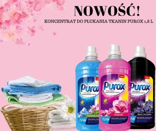 PUROX Koncentrat do płukania tkanin Black Orchidee 1,8l - Purox | Sklep ...