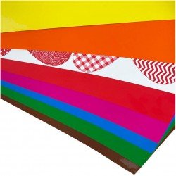 Happy Color, Papier kolorowy Samoprzylepny, Pakiet 10szt. - Happy Color ...