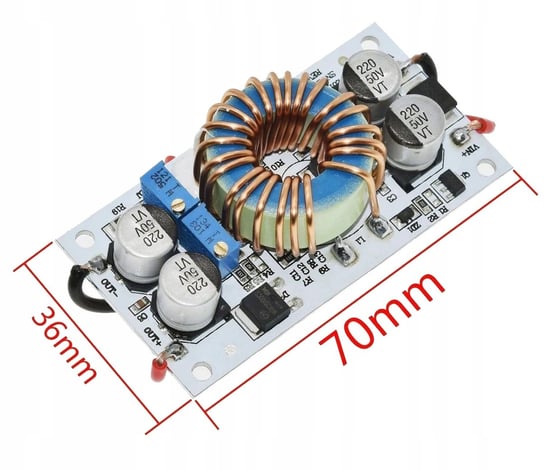 Przetwornica Step-Up 250W 50V 10A Zasilacz Led Cc - Inna marka | Sklep ...