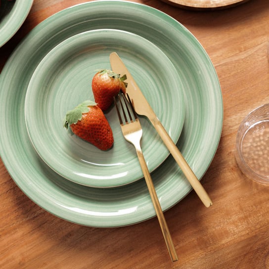 Talerz mały talerzyk deserowy OBLAN 19cm HOMLA - Homla | Sklep EMPIK.COM