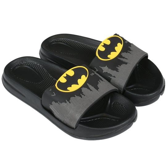 Batman Czarne klapki chłopięce, gumowe klapki 25-26 EU - DC COMICS ...