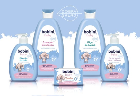 Bobini, Baby, Szampon do włosów hypoalergiczny 300 ml | Sklep EMPIK.COM