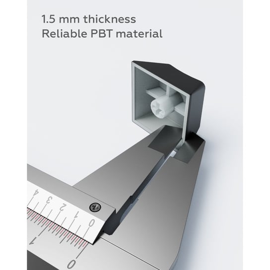 Dark Project KS-45 Keycapy PBT (ENG/RU/UA - czarny) - Inny producent ...