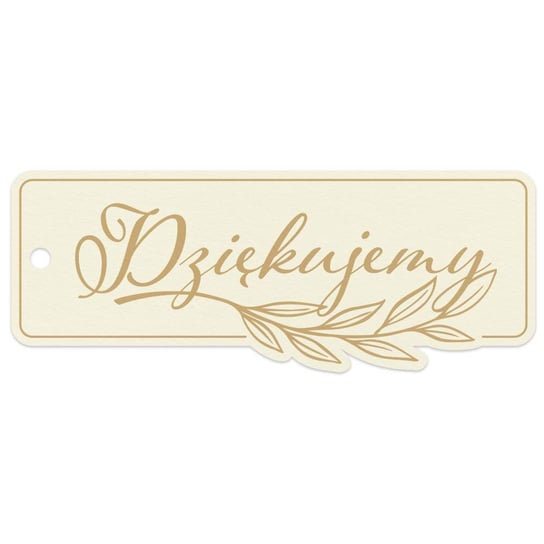 Zawieszki Pure joy - Dziękujemy, 20 szt., 7,3 x 2,5 cm - P13 | Sklep EMPIK.COM