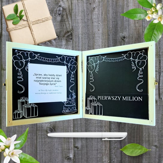 Kartka 18 Urodziny, Drewniane Pudełko Na Pieniadze - Prowansalska Manufaktura | Sklep EMPIK.COM