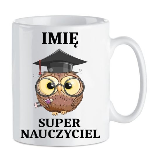 Kubek ceramiczny, Dla Super Nauczyciela, 330 ml, biały - Inna marka | Sklep EMPIK.COM