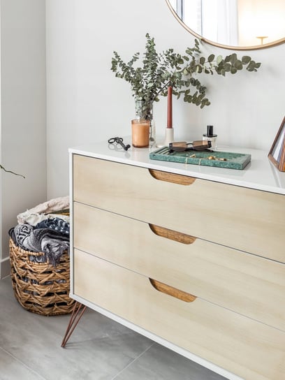 Samoprzylepna Okleina Meblowa Jesion Navarra Na Drzwi Regał Szafę ...