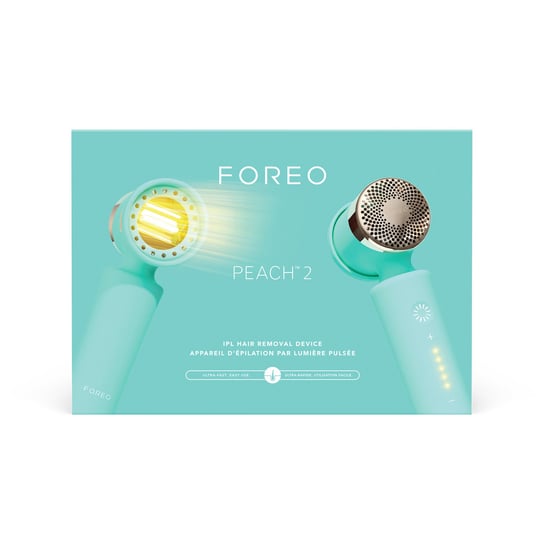 FOREO PEACH™ 2 - urządzenie IPL do trwałego usuwania włosów z systemem ...