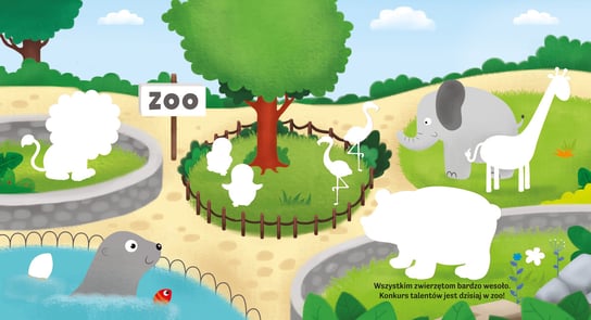 Flamaster wodny. Zabawa w zoo - Kozłowska Urszula | Książka w Empik