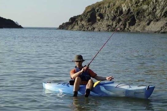 Jednoosobowy kajak turystyczny Sundance Perception stabilny ...