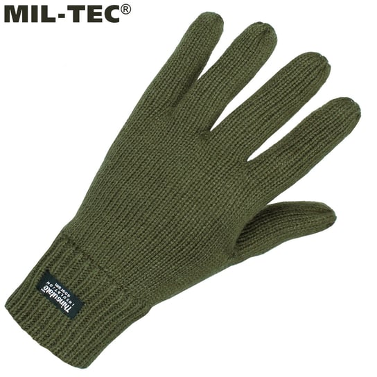 Mil-Tec Rękawice Zimowe Thinsulate Olive - Olive - L - Mil-Tec | Sport ...