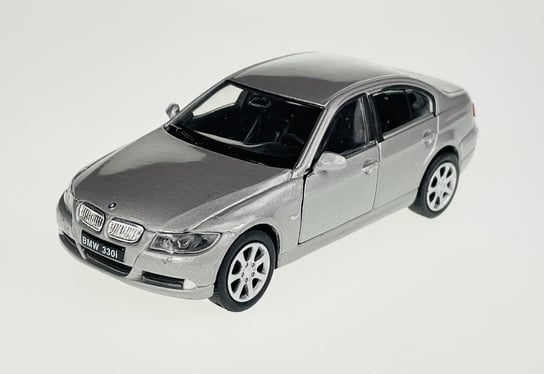Welly Bmw 330I Srebrny 1:34 Samochód Nowy Metalowy Model - Welly ...