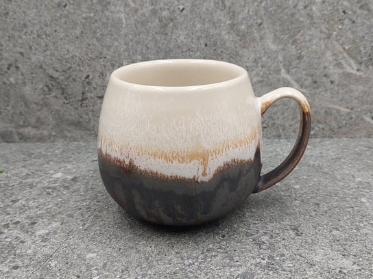 Kubek ceramiczny, Baryłka Oskar Dolomit, 400 ml, Kera Ceramika - KERA CERAMIKA | Sklep EMPIK.COM