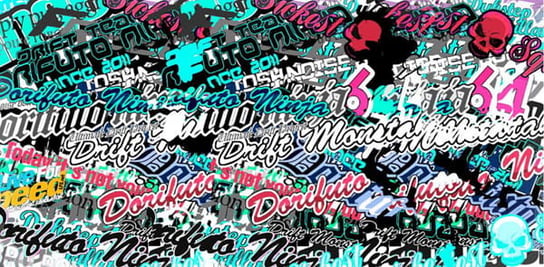 STICKERBOMB sticker bomb 100/50cm wzór 5 - Inna marka | Sport Sklep ...